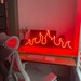 Fire Neon Sign - LED Neon Sign, Fire Neon Light, Hot Neon Sign ...