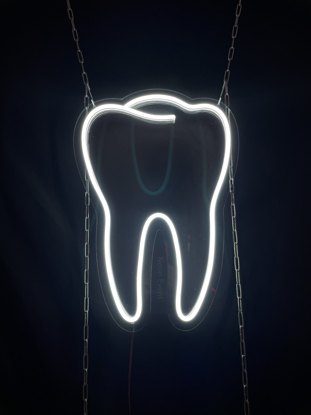 Tooth Neon Sign, Decoration for Dental Clinic, Dentist Neon Sign ...