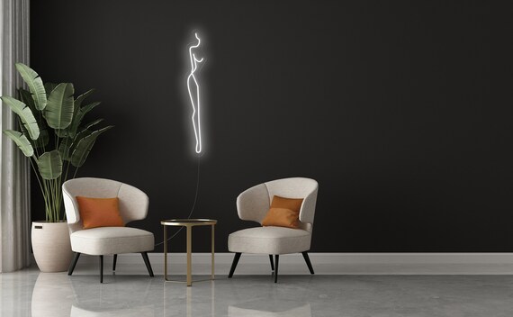 Girl Body Neon Sign Girl LED Neon Sign Gift for Her Girls | Etsy