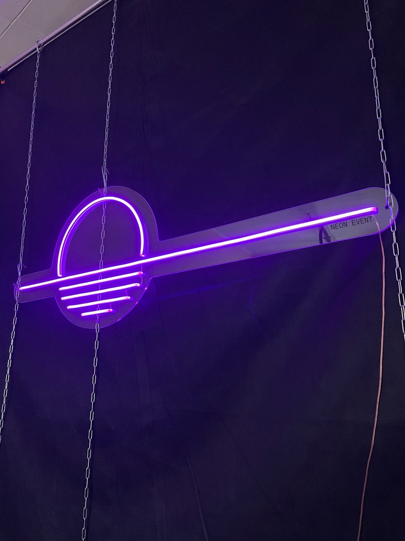 Sun Neon Sign LED Neon Sign Wall Decor Wall Sign Sunset - Etsy