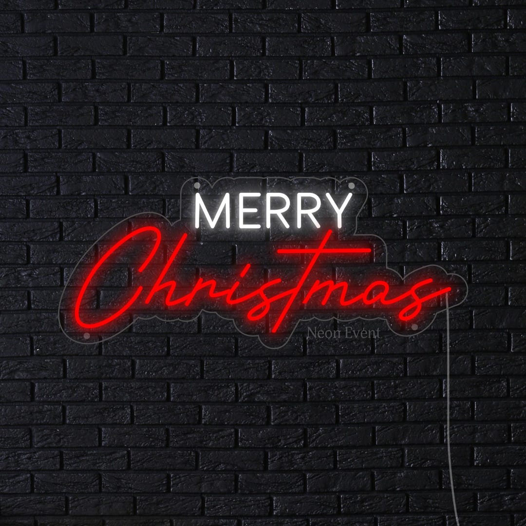 Merry Christmas Neon Sign, Christmas Lamp, Christmas Decorations Lights ...