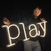 Play Neon Sign , Neon Sign Bedroom, Wall Decor, Led Neon Sign Custom ...