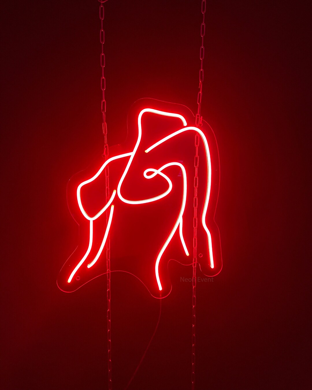 Girl Body Neon Sign - Woman LED Neon Stripe, Gift for Her, Girls Neon ...