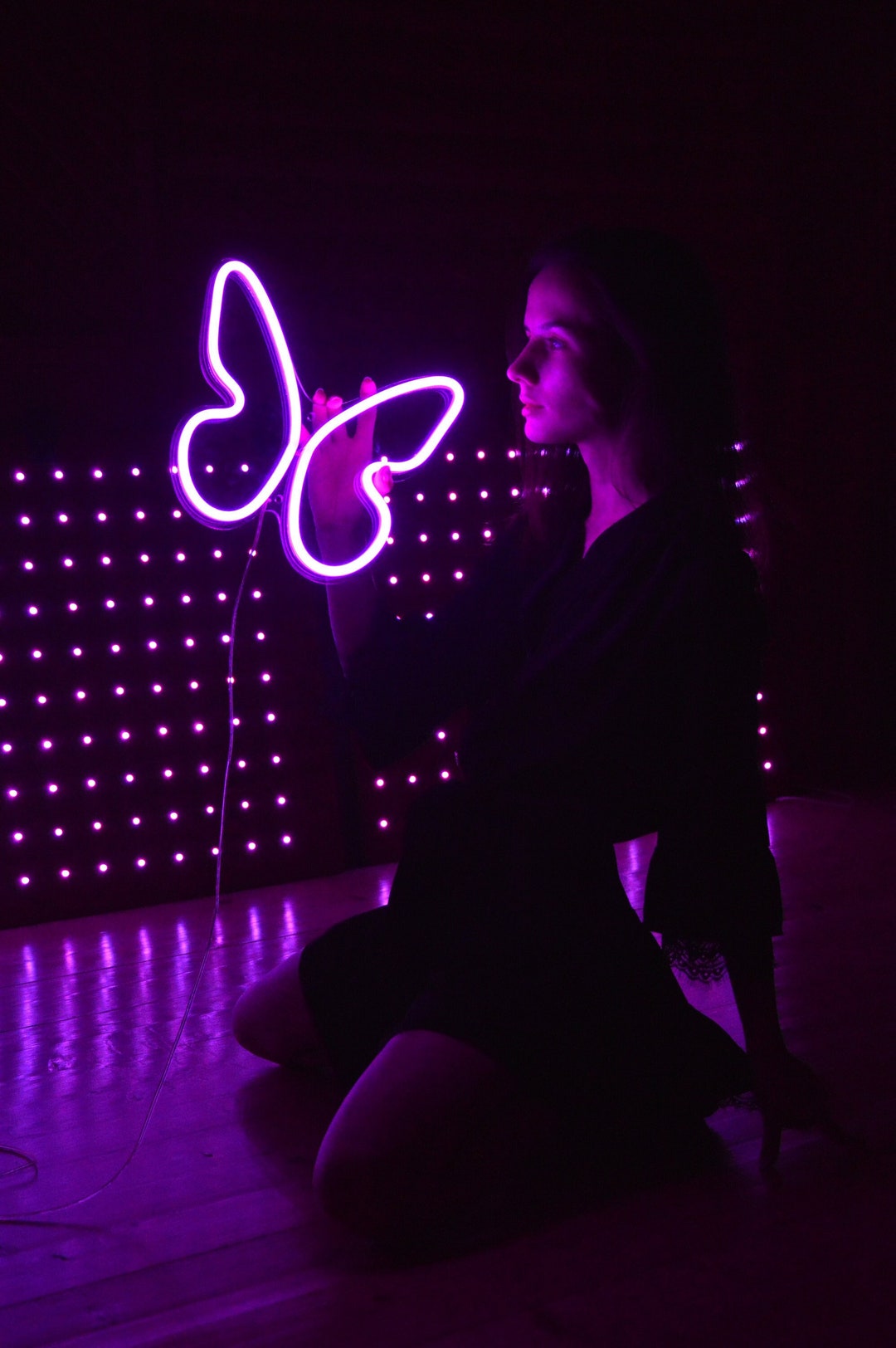 Butterfly, Flying Butterfly, Butterfly Neon Sign, Neon. Sign Bedroom ...