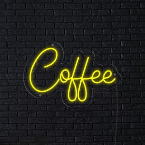 Coffee Neon Sign, Coffee Cup Neon, Drink Neon, Tea Neon Sign, Cafe ...
