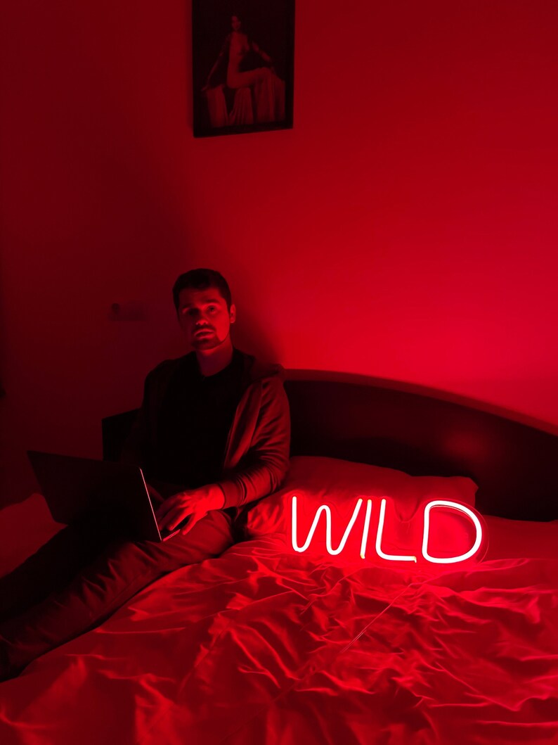 Stay Wild Neon Sign, Wild Led Neon Sign Custom, Wild Led Sign, Stay ...