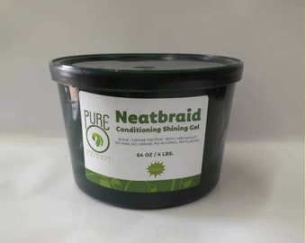 Pure O Natural Neatbraid Conditioning Shining Gel 16 OZ - Etsy