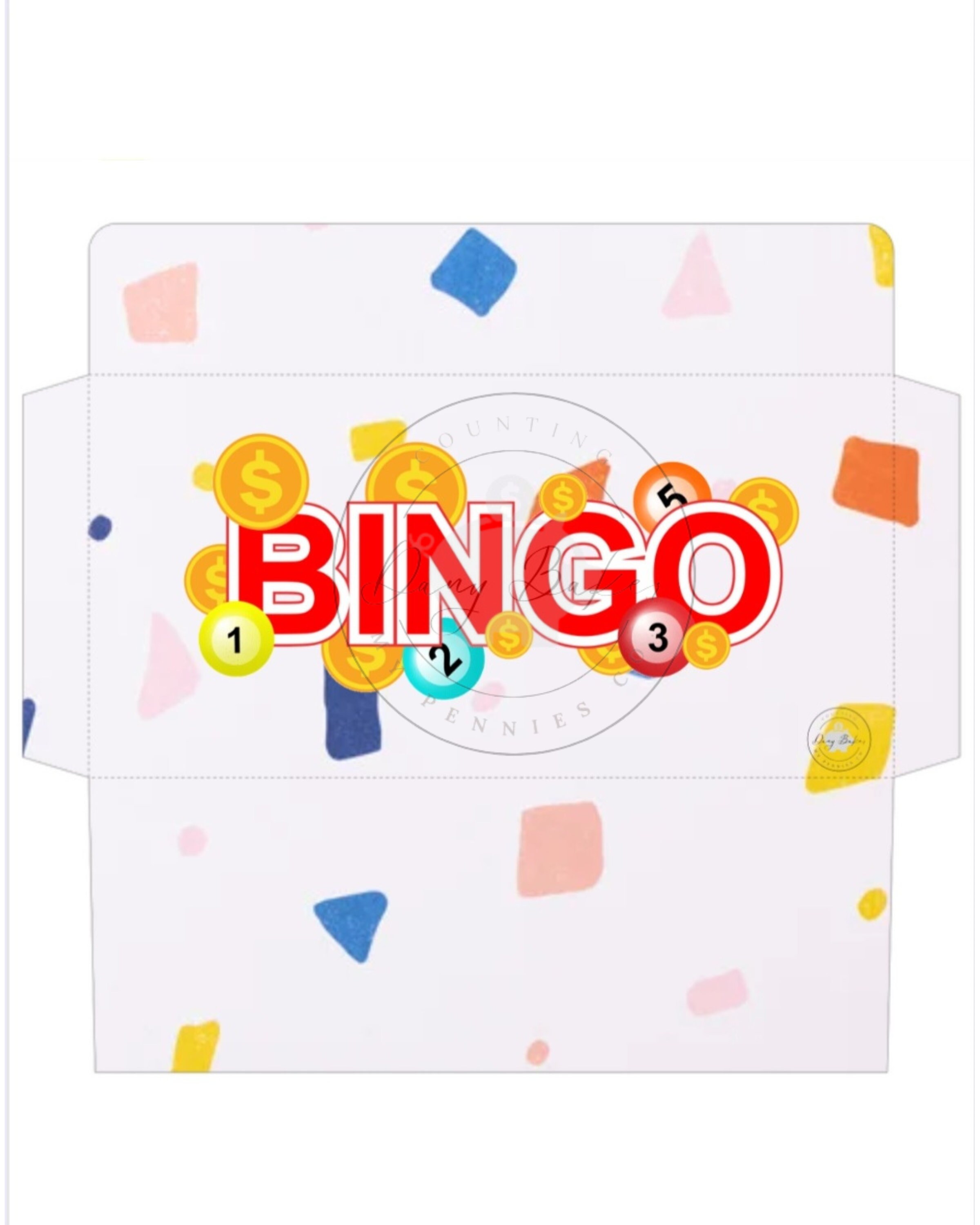 Bingo Savings Challenge, A6 Cash Envelope, Budgeting, Savings Challenge ...