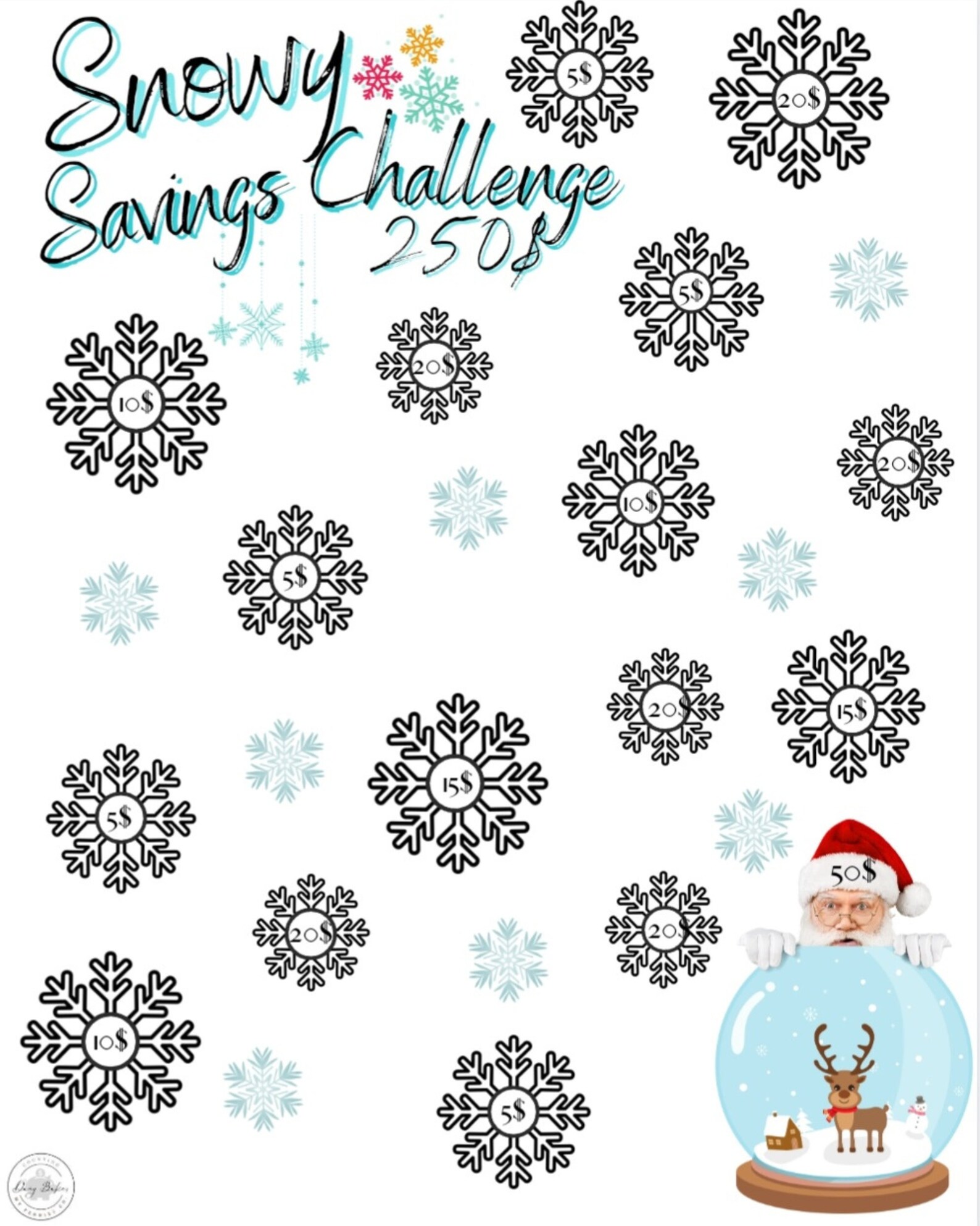 Snowy Winter Savings Challenge - Etsy