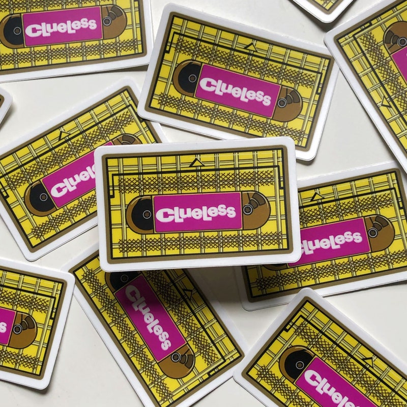 Clueless Stickers - Etsy