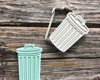 Trash Can Stamp | Etsy