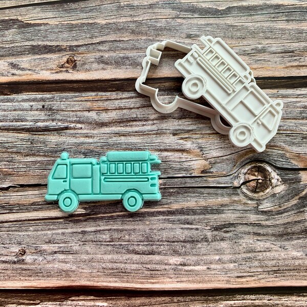 Fire Truck Cookies - Etsy