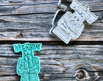 Wednesday Addams Cookie - Etsy