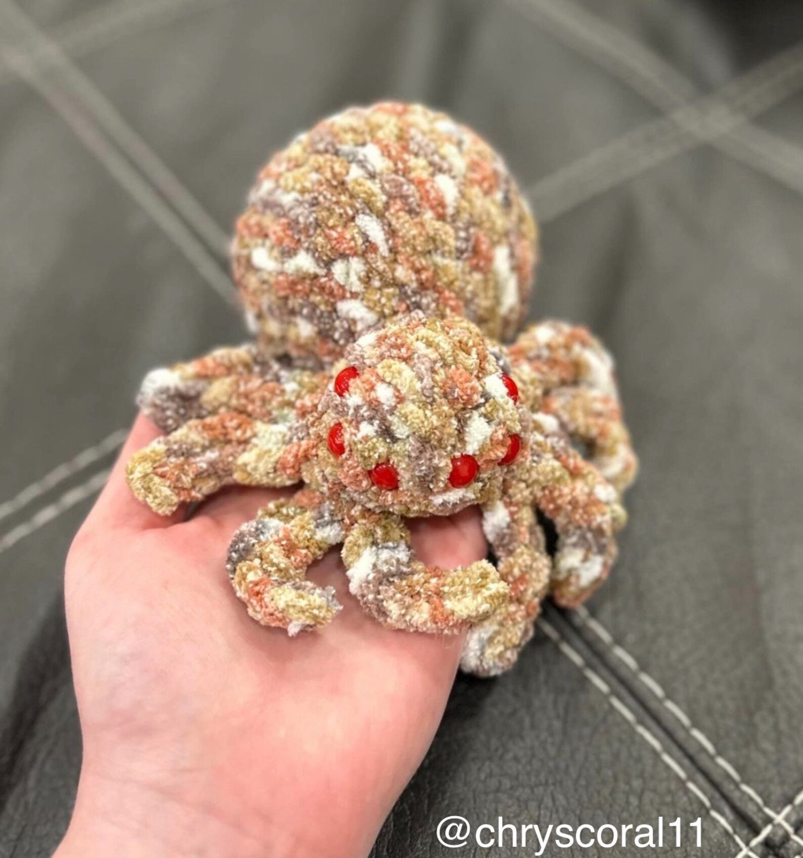 Webster the Spider No-sew Crochet Pattern - Etsy