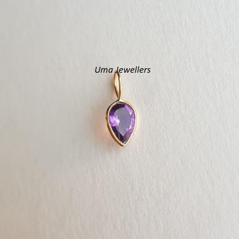 Amethyst Pendant - Etsy