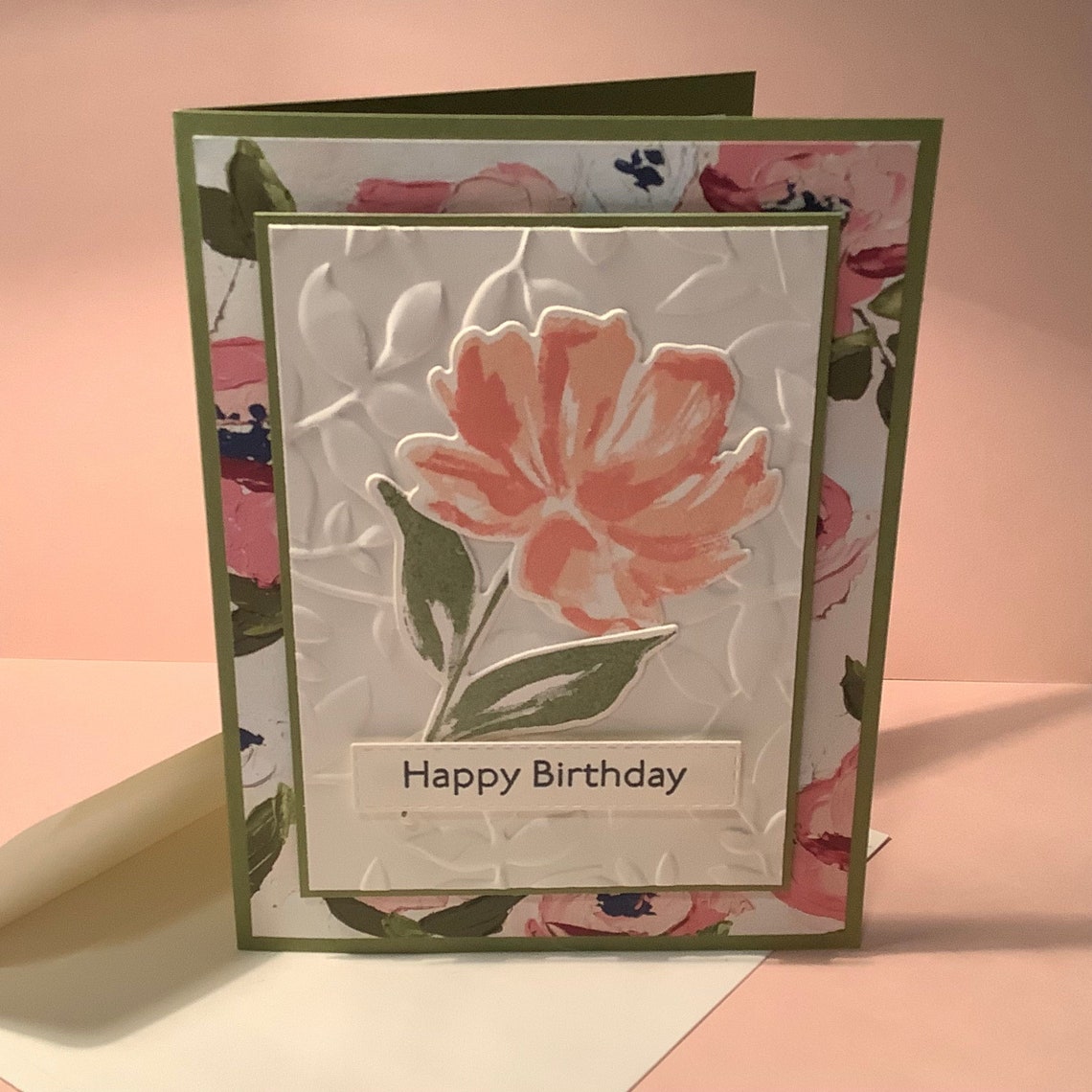 Spring Flowers Birthday Card - Etsy