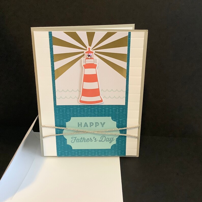 Father's Day Lighthouse Card - Etsy