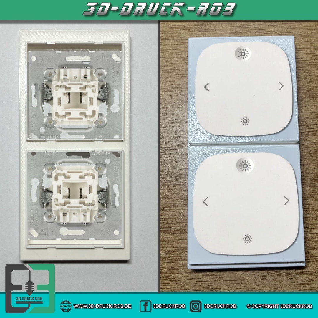 IKEA Styrbar Wireless Dimmer Light Switch Adapter Set of 2 - Etsy