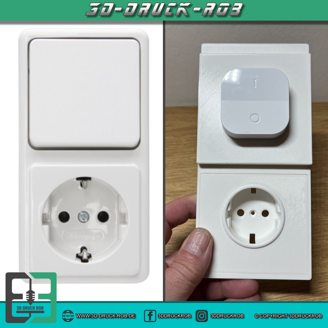 IKEA Tradfri Light Switch Socket Adapter - Etsy