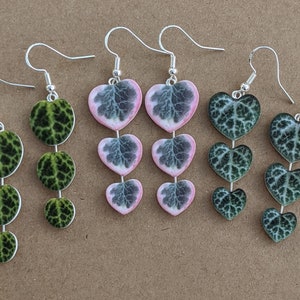 String of Things Collection Handmade Botanical Earring Set - Etsy