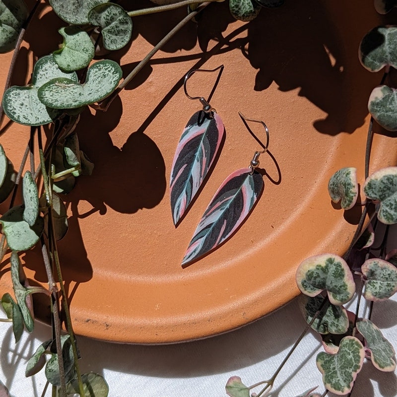 Botanical Earrings - Etsy