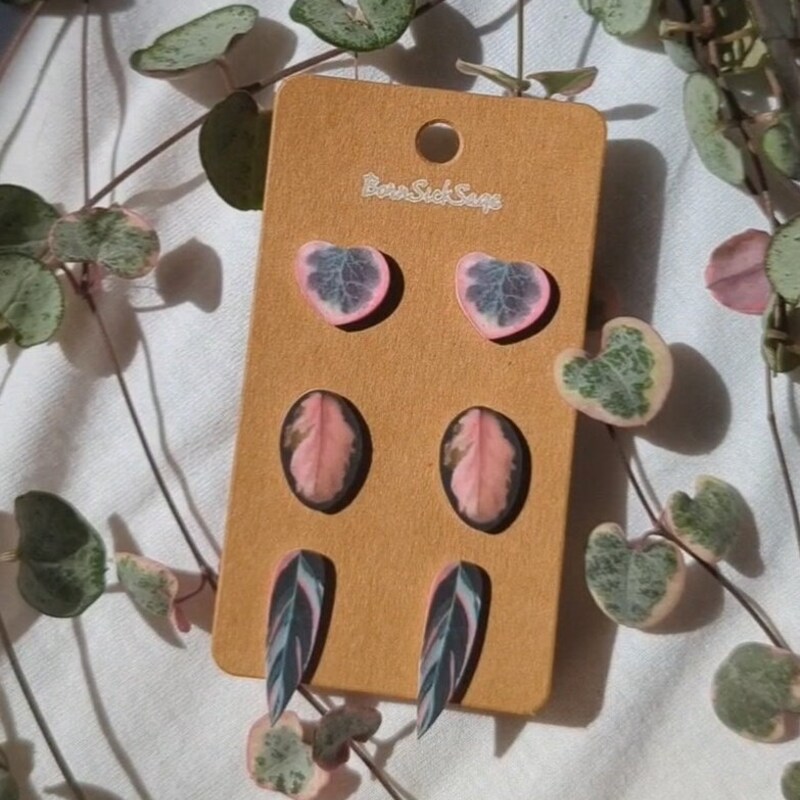 Plant Earrings - Etsy