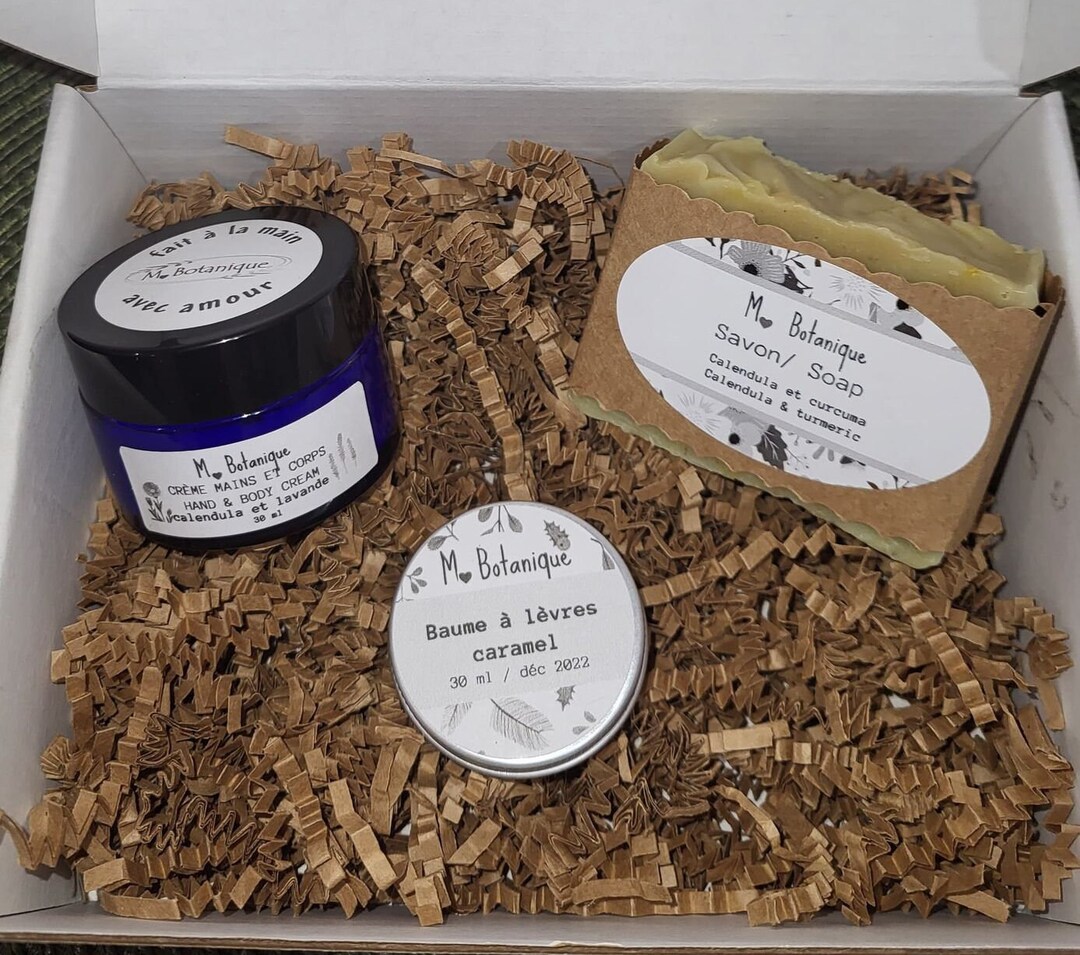Gift Box Cosmetics Made in Quebec Canada Natural Ingredients - Etsy