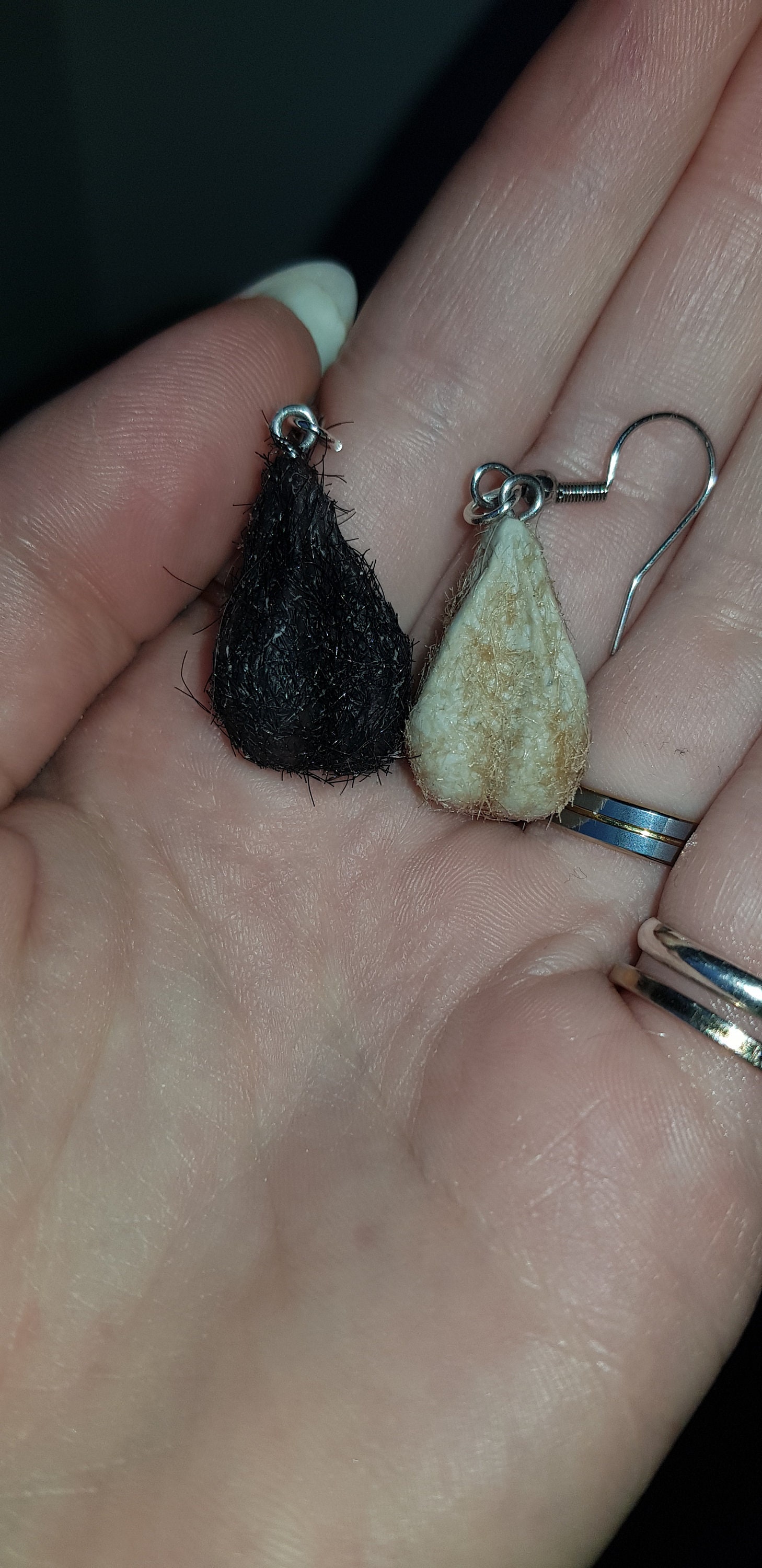 Dog Testicles Earrings Miniature - Etsy