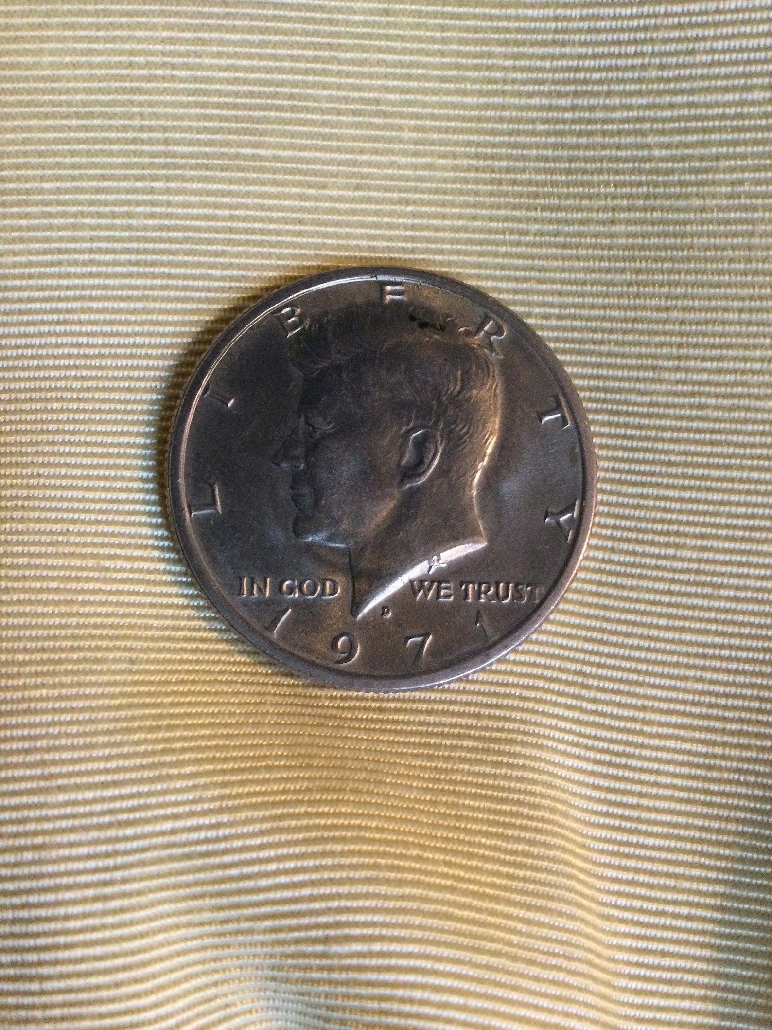 Rare John F. Kennedy Half-dollar 1971 D. - Etsy