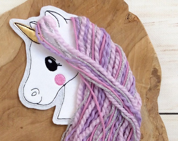 Application Unicorn Patch DIY Button for School Cone Patch on Felt ...