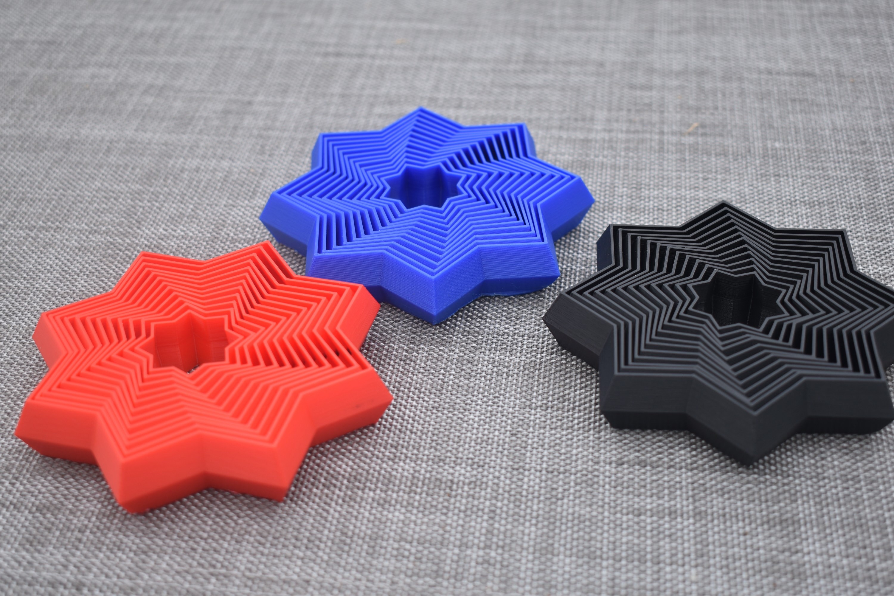 8-Pointed Fidget Star Articulating Fidget Star | Etsy