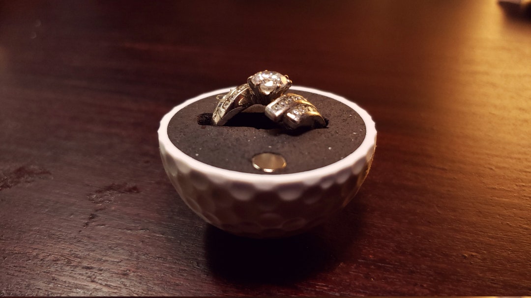 Golf Ball Ring Box *NEW Style Options* - Etsy