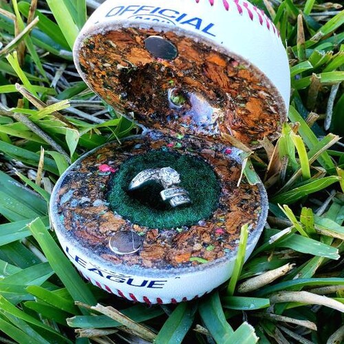 Baseball Ring Box NEW Options - Etsy