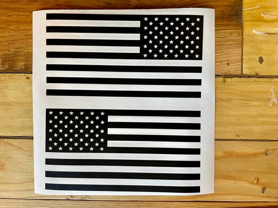 American Flag Vinyl Decal - Etsy
