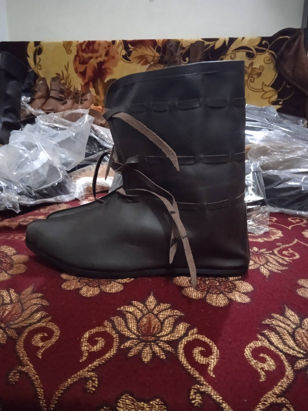 Hedeby Shoes Type III Option 2,viking Boots,viking Reenactment Shoes ...