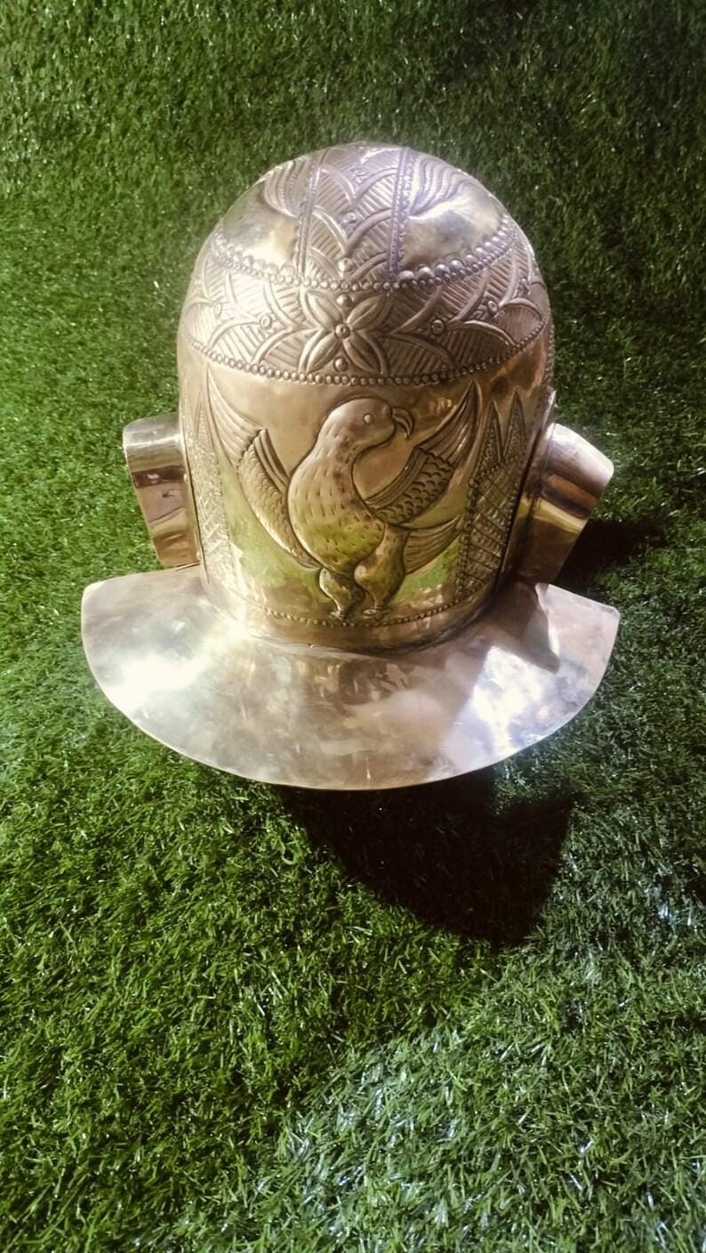 Roman Cavalry Helmet With Roman Face/face Cavalry Helmet/roman Cavalry ...