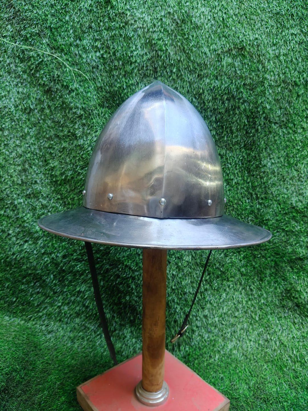 15th Century Kettle Hat Helmet – 2mm Steel Battle-ready Combat Helmet ...