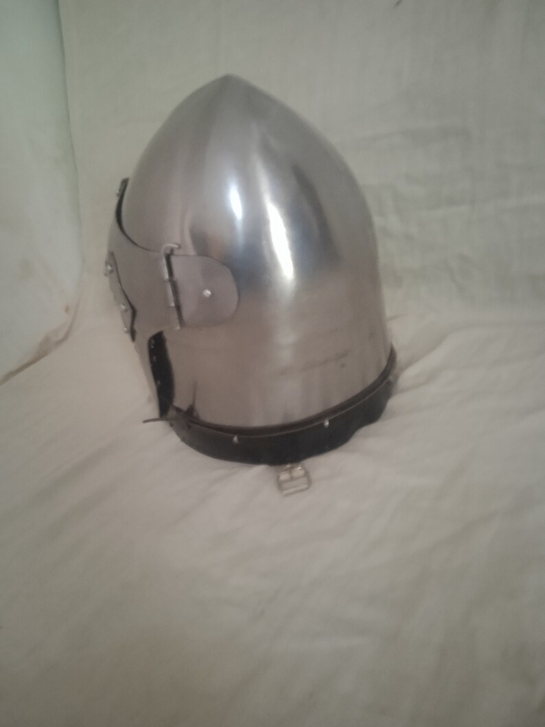 1.5mm Mild Steel,full Face Sallet,15th Century Helmet,sallet Helmet ...
