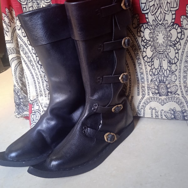 Viking Boots - Etsy