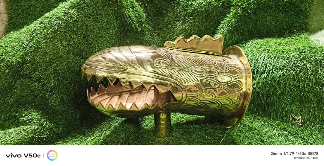 Roman Draco Standard – Brass Dragon Cavalry Banner for Reenactment ...
