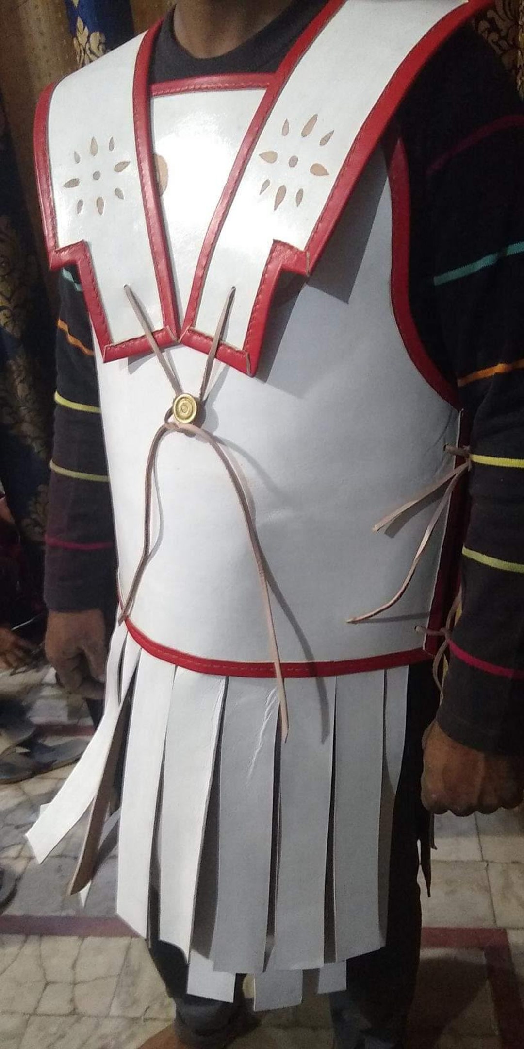 Linothorax,greek Hoplite Leather Armor ,greek Body Armour Greek ...