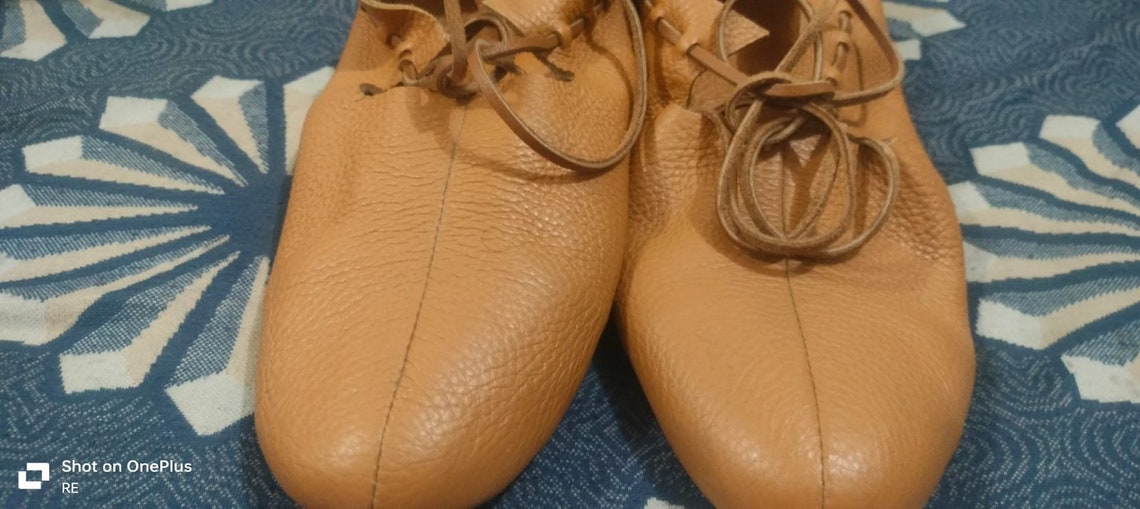 2 Early Medieval Shoes,early Medieval Viking Shoes,early Medieval ...