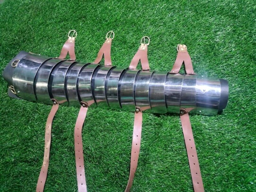 Roman Gladiator Manica – 1.2mm Arm Armor – Battle-ready Reenactment ...