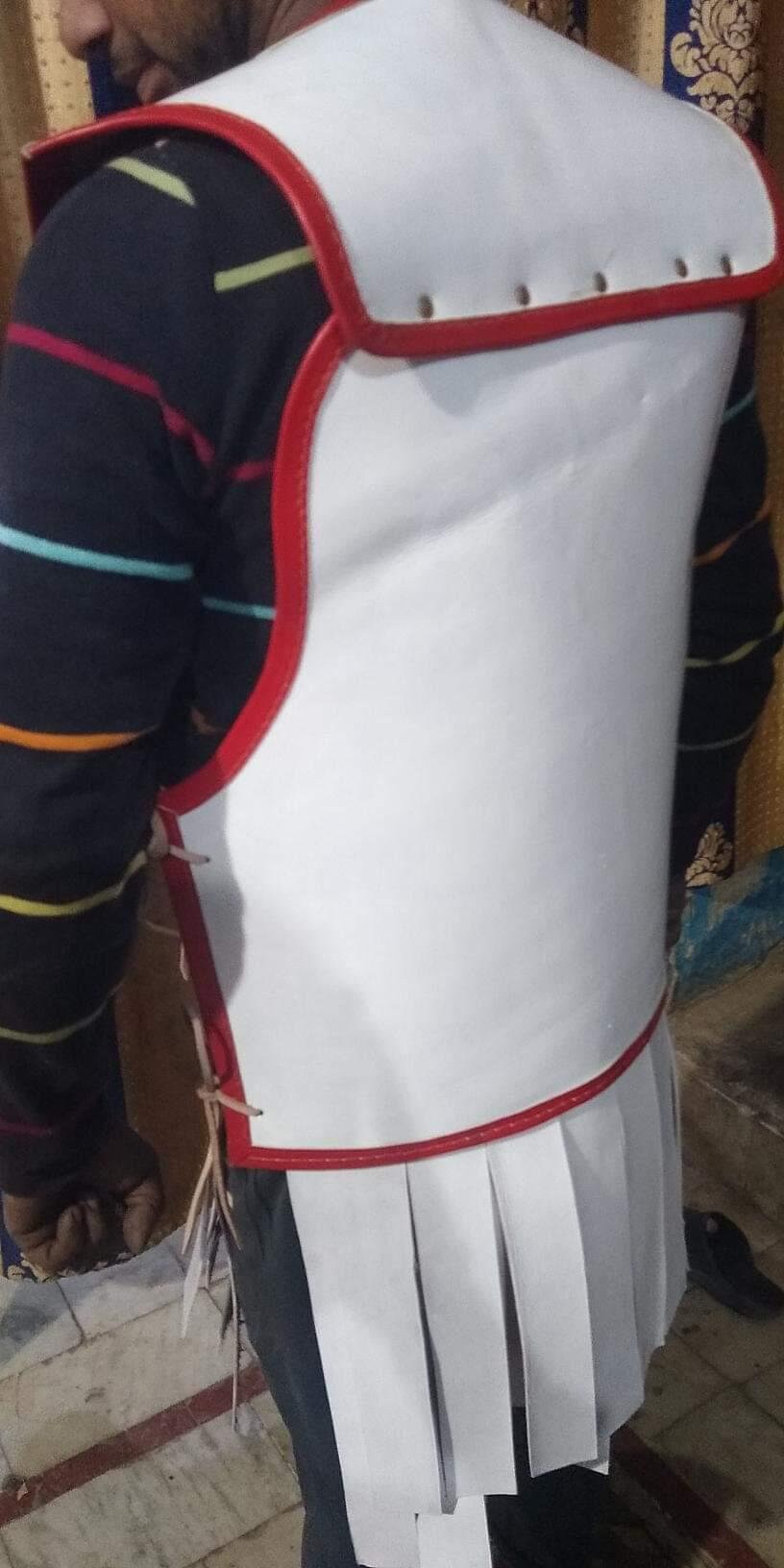 Linotórax, armadura de cuero hoplita griega, kit de recreación griega ...