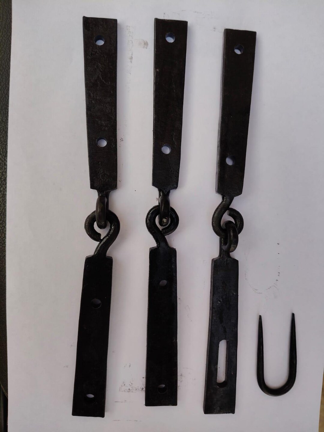 Hand Forged Viking Hasp and Hinges Set - Etsy