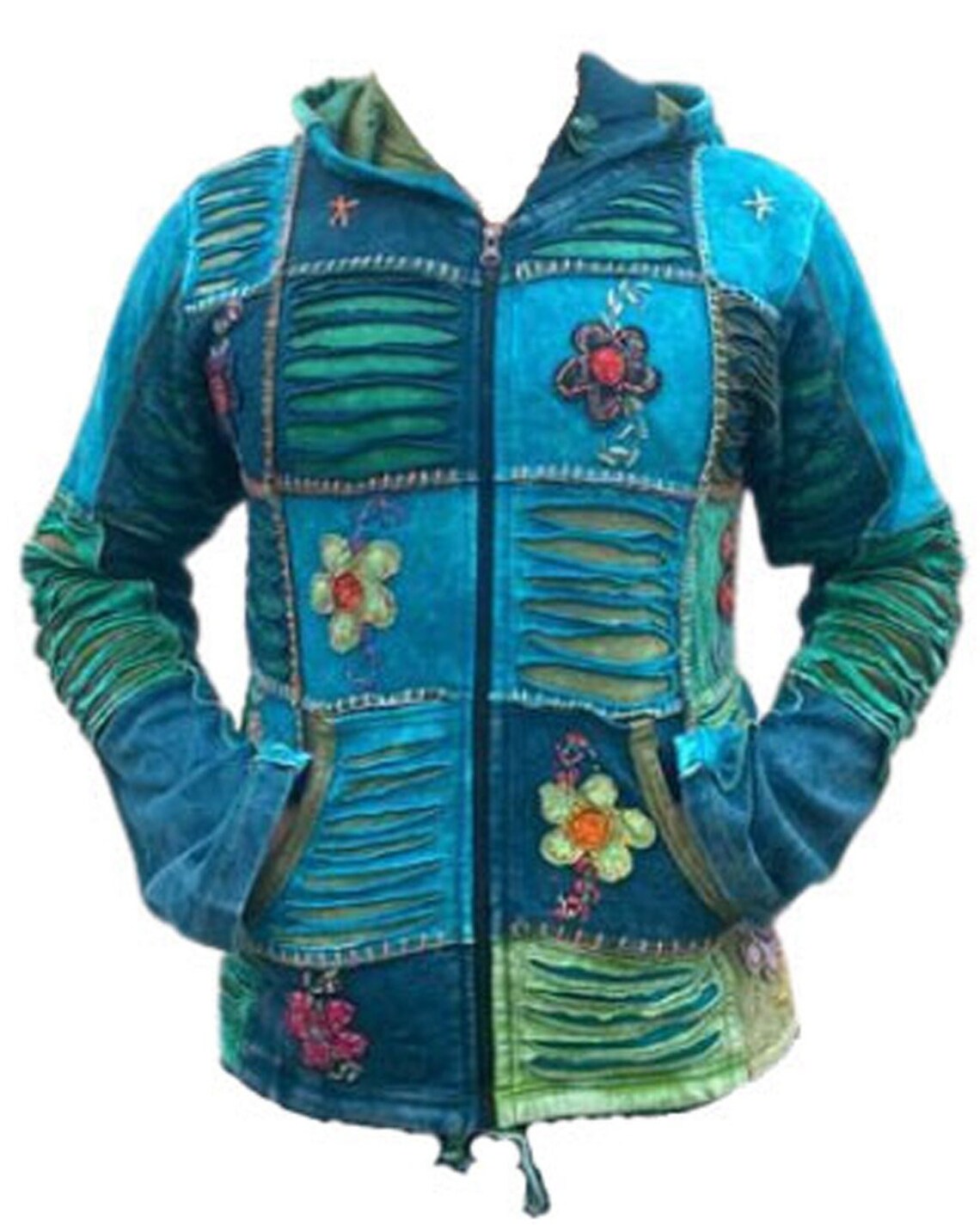 Men’s Cotton Jacket Razorcut Pointed Pixie Hooded Ribs Jacket - Etsy