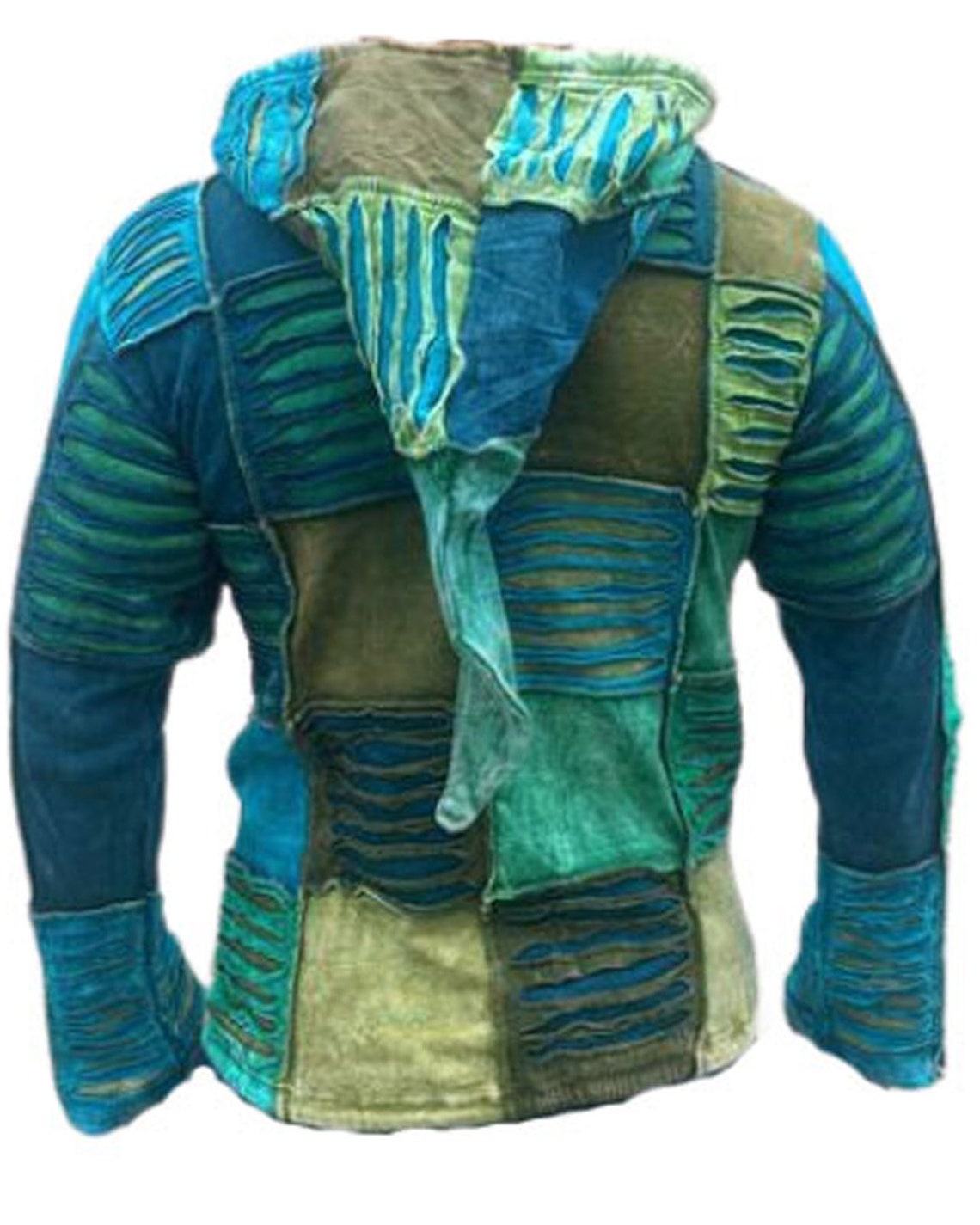 Men’s Cotton Jacket Razorcut Pointed Pixie Hooded Ribs Jacket - Etsy