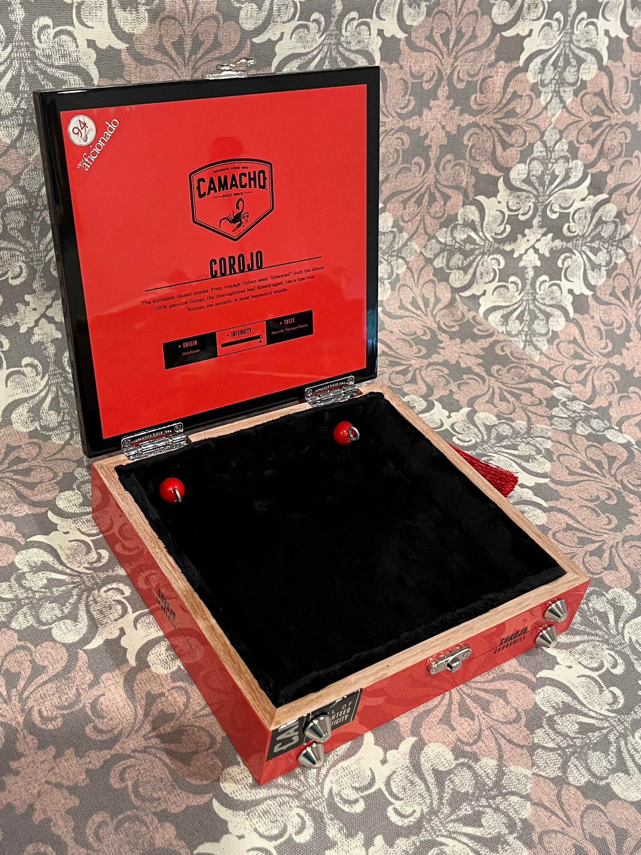 Black & Red Camacho Cigar Box Purse - Etsy