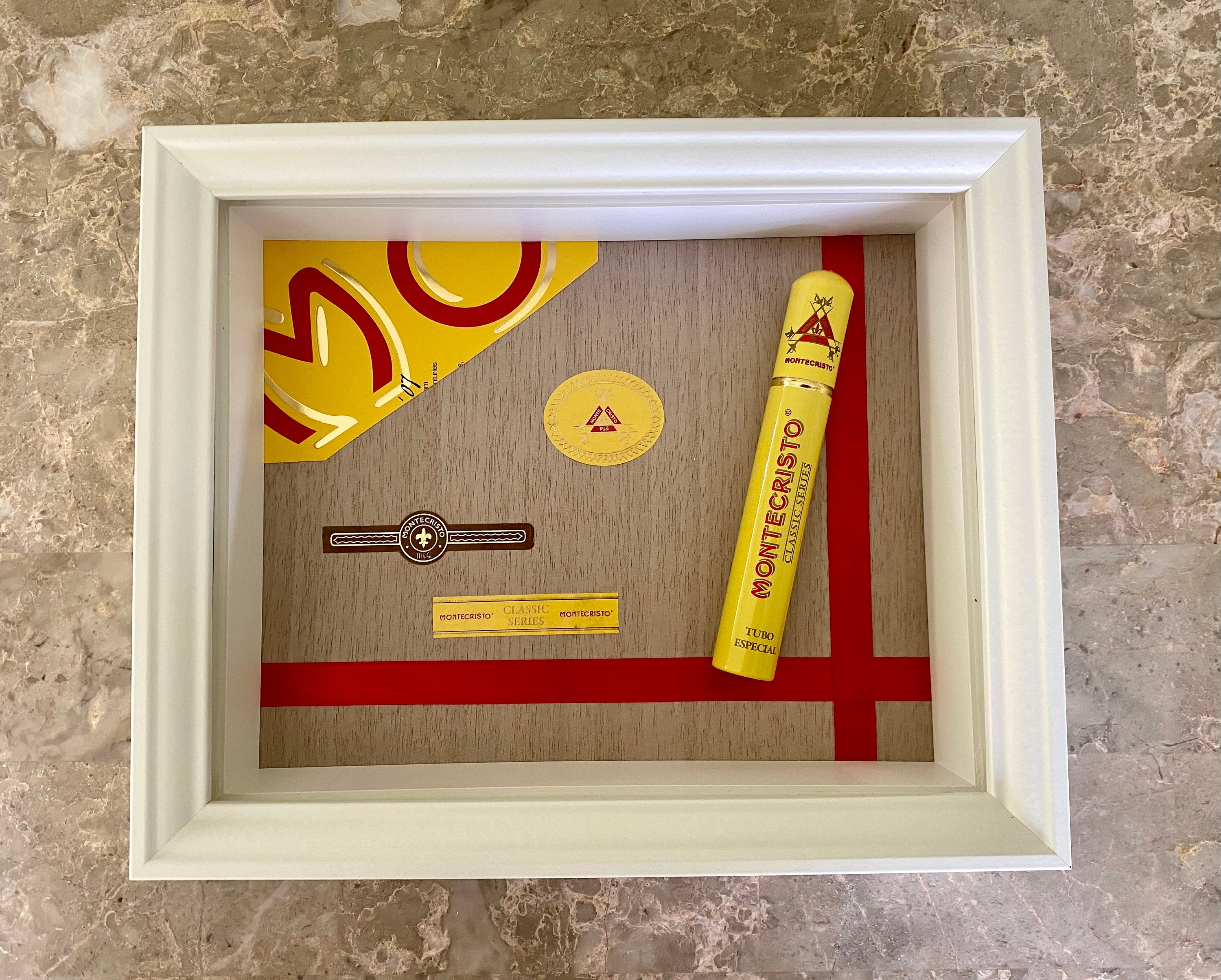 Cigar Tube Brands 3D Frame - Etsy