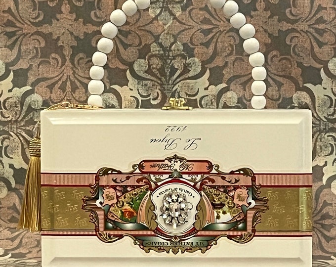 Handmade Cigar Box Purse Cigar Box Purse Mother's, Father's Day Gift ...